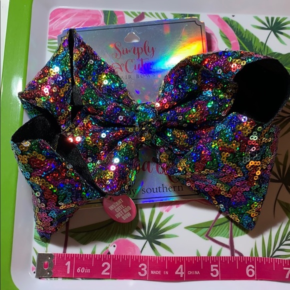 Simply Southern | Accessories | 2 Simply Southern Sequin Girl Bows Hair ...